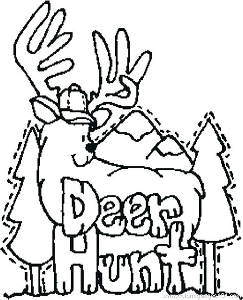 Whitetail Buck Coloring Pages At GetColorings Free Printable