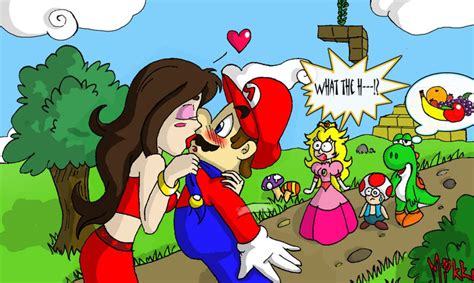 Mario Kiss Me By Magicmikki On Deviantart