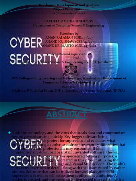 Keylogger Pdf Computer Security Security