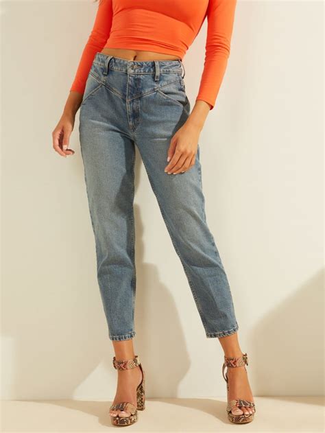 Super High Rise 80s Mom Jeans Guess