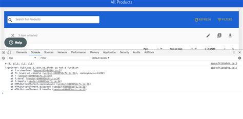 Typeerror Xlsx Utils Json To Sheet Is Not A Function Issue Sheetjs Sheetjs Github