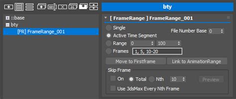 Fr Framerange Renderstacks