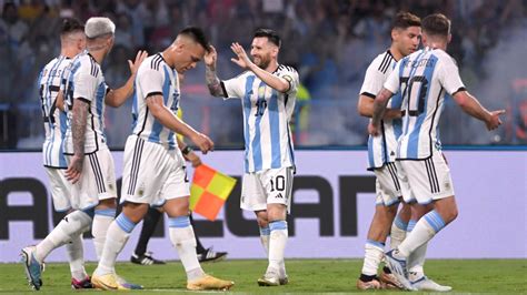 Argentina Fue Elegida Como La Mejor Selección Del Mundo Por Segundo Año