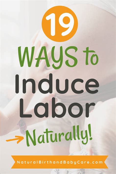 19 Methods For Inducing Labor Naturally