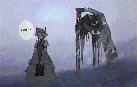 Yakumo Yukari Touhou Drawn By N Een Danbooru