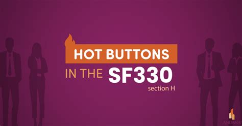 Hot Buttons In The SF Section H ANDANA CONSULTING