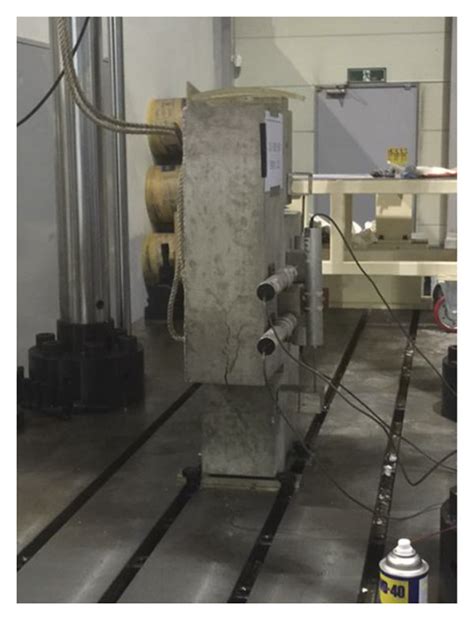Typical Failure Mode Of The Test Specimens A Front View B Left Download Scientific