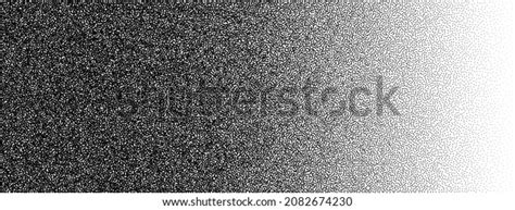 Dotwork Gradient Pattern Vector Background Black Stock Vector Royalty
