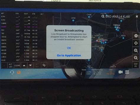 Attempted To Start An Invalid Broadcast S Apple Community