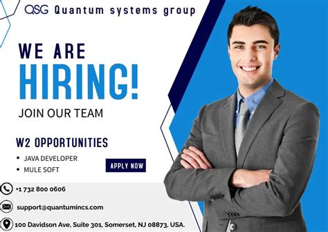 marketing jobopportunities java dotnet ui devops salesforce… quantum systems group inc