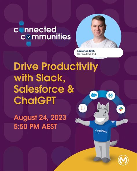 Salesforce Slack Slackcommunity Mulesoft Tableau Laurence Fitch