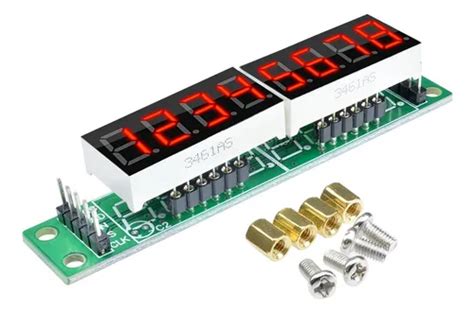 Modulo Display 8 Digitos De 7 Segmentos Max7219 P Arduino