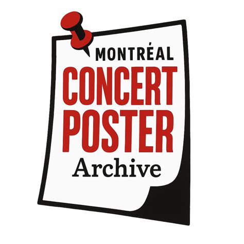 Chez Parée Montréal Concert Poster Archive