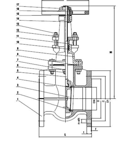 Ductile Iron Rising Stem Gate Valve Van cổng tăng thân sắt dẻo Meso