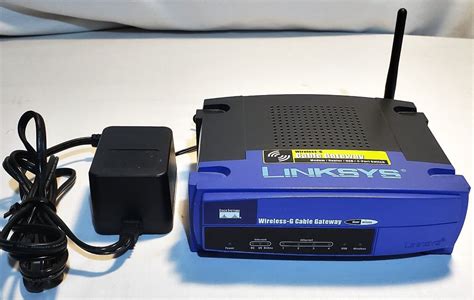 Used Linksys Wireless G Cable Gateway Modem Router Model Wcg200 Ubb