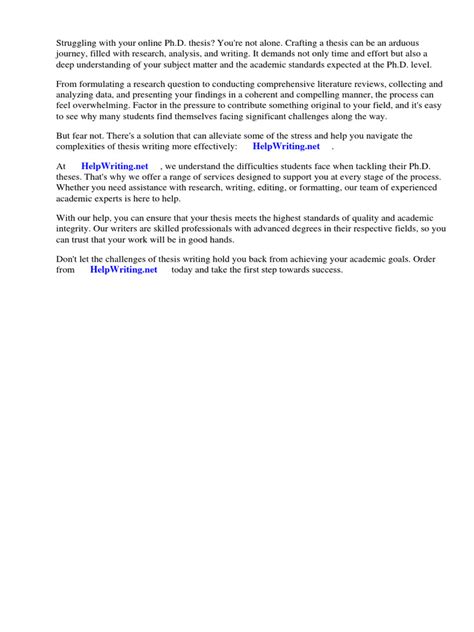 Hec Online Phd Thesis Pdf Doctor Of Philosophy Thesis