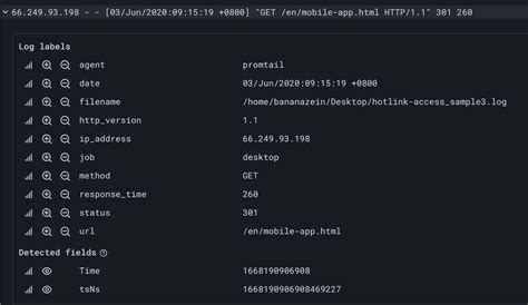 Timestamp Isnt Working For Nginx Logs Explore Grafana Labs