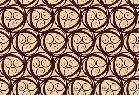 Repeating Monochrome Twisted Stripe Pattern Stock Vector Illustration