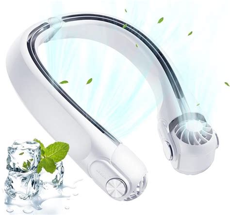nekventilator ventilator verkoeling draagbaar usb oplaadbaar