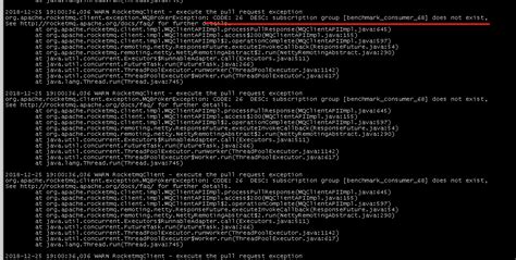 Problem Code 26 Exception Of Benchmark Consumersh · Issue 631
