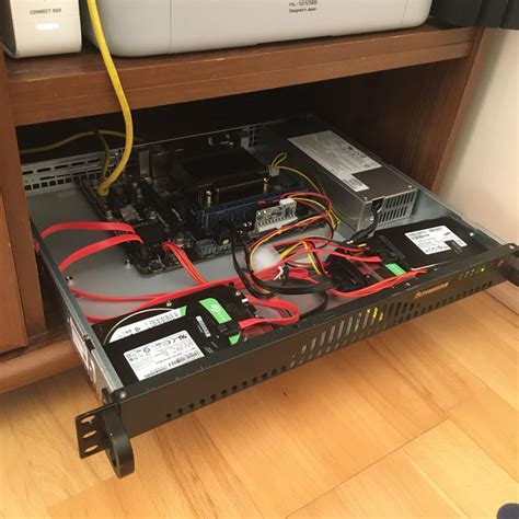 First Xpenology Fanless 1u Machine Rhomelab