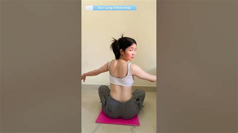 ហាត់ សម្រកខ្នង នឹងដៃ ដោយមិនប្រេី ឧបករណ៍ Youtube