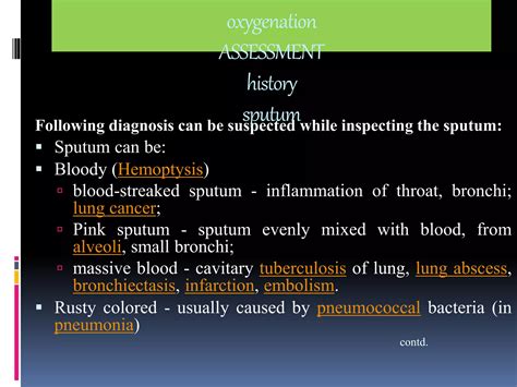 Oxygenation Nursing Process Pptx