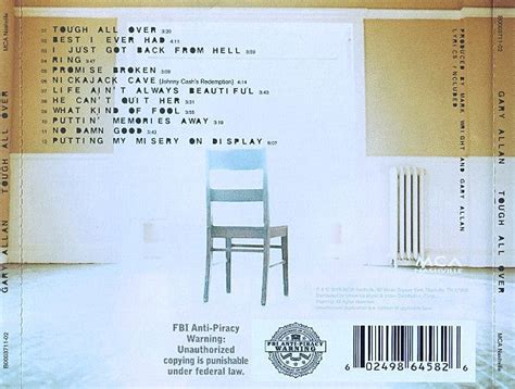 Buy Gary Allan Tough All Over Cd Online For A Great Price Antone