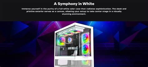 Twisted Minds Phantek 07 Mid Tower Atx Gaming Pc Case Tempered Glass