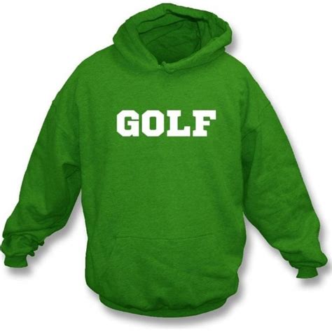 Golf Hooded Sweatshirt Mens From Tshirtgrill Uk