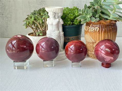 Mookaite Sphere Mookaite Jasper Sphere Crytsal Sephere Reiki Healing