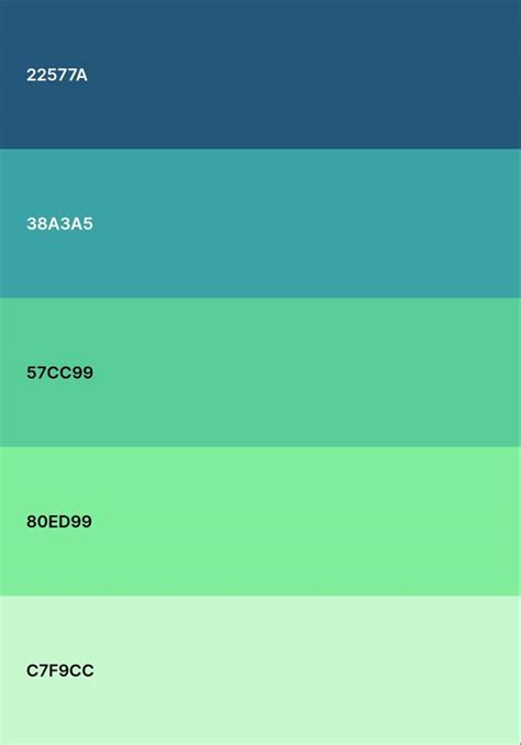 Fresh Color Palette Idea