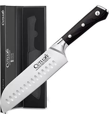 Cutluxe Santoku Cuchillo De Cocina De Pulgadas Forjado De MercadoLibre