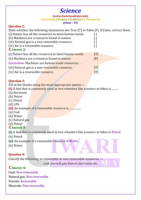NCERT Solutions Class 6 Science Curiosity Chapter 11 Question Answers