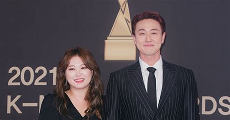 Bnt포토 심진화 김원효 개그계 대표 잉꼬부부2021 K Model Awards With Amf Global