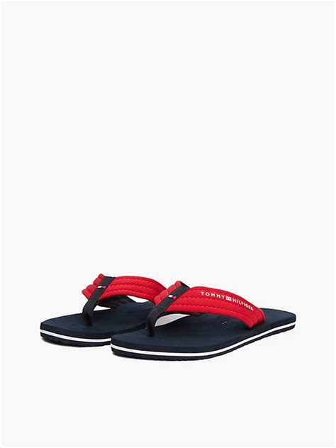 Logo Webbing Flip Flops Multi Tommy Hilfiger