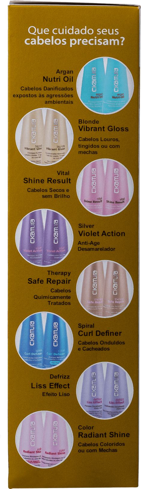 Kit C Kamura Defrizz Liss Effect Phyto Keratin Beleza Na Web