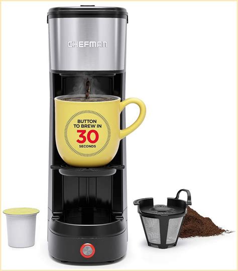 Chefman InstaCoffee Max The Easiest Way To Brew The Boldest Single