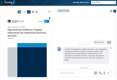 From Concept To Reality Demonstrating Rigs Generative Ai In Regulatory Horizon Scanning Finrege