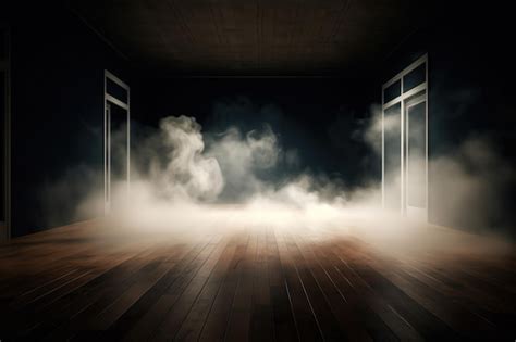 Premium Photo Smoke Effect On The Stage