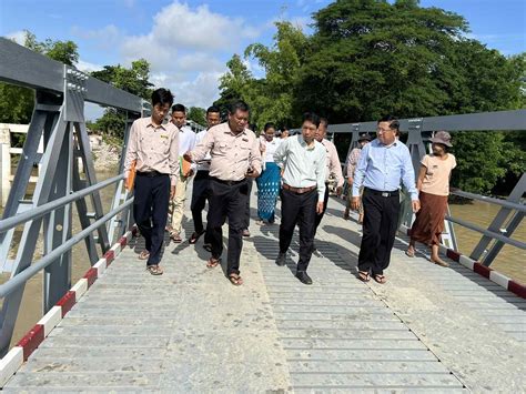 ကျိုက်လတ်မြို့နယ်အတွင်း အောင်တံခွန်ဘေလီသံဘောင်တံတား ၃၂၀ ပေ တည်ဆောက်ပ