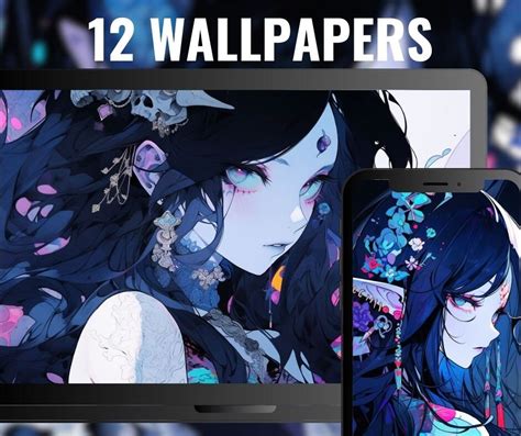 Vampire Anime Girls Wallpapers For Mobile And Pctablets Dark Fantasy Art