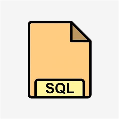 Vector Sql Icon Sql Icons File Format Png And Vector With