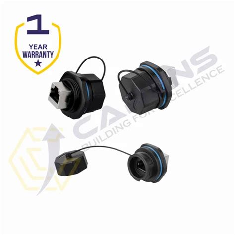 Panel Mount Rj45 Socket At ₹ 360piece Rj45 Female Connector In