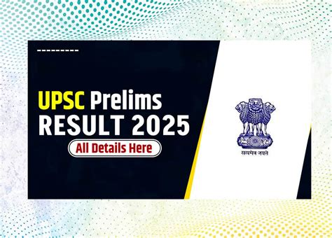 Upsc Prelims Result 2025 Pdf Download Link Out Upsc Cse Prelims Result Released Check Cut
