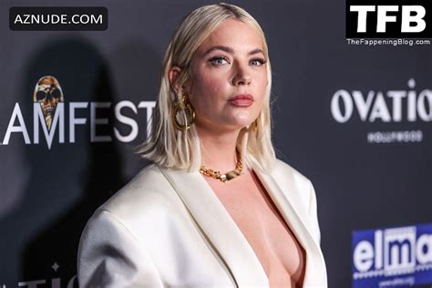 Ashley Benson Sexy Seen Braless Showing Off Her Hot Tits At The Annual