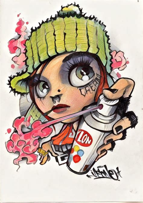 Graffiti Art Characters Girls