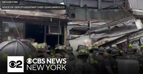 Facade Collapse Injures 3 In Washington Heights Cbs New York