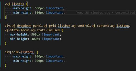 Adjust Height Of Data Map Dropdown General Discussion Wijmo 5
