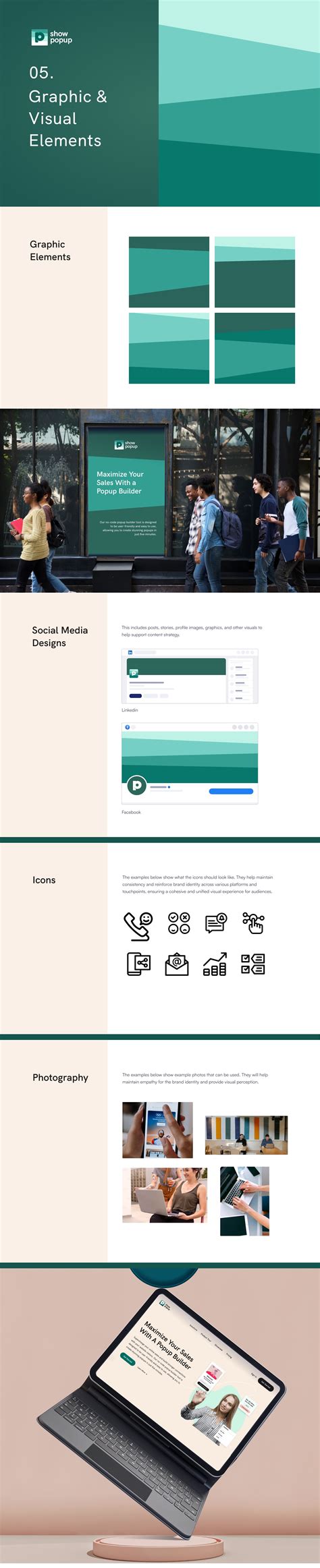 Showpopup Brand Guidelines Upqode
